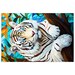 Albino White Tiger Jigsaw Puzzle, Mosaic Puzzle, Family Time Activity ...