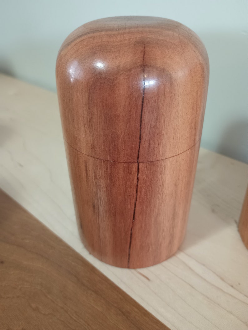 Turned Boxes (pair), Patagonian Rosewood - Etsy