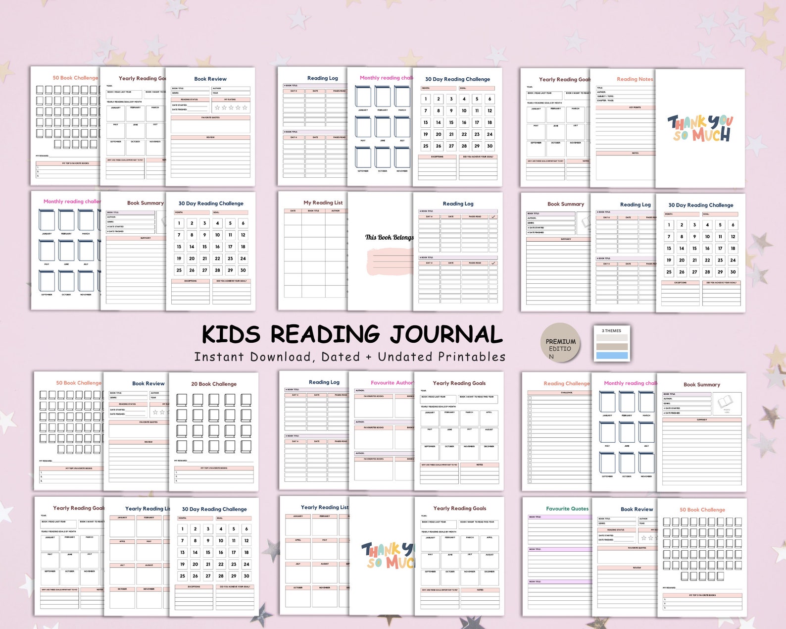 Personalized Kids Reading Journal, Custom Child Diary, Reading Log ...