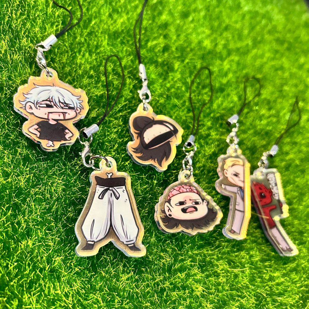 Mini JJK Phone Charm Gacha Blindbag Jujutsu Kaisen Keychain Jjk ...