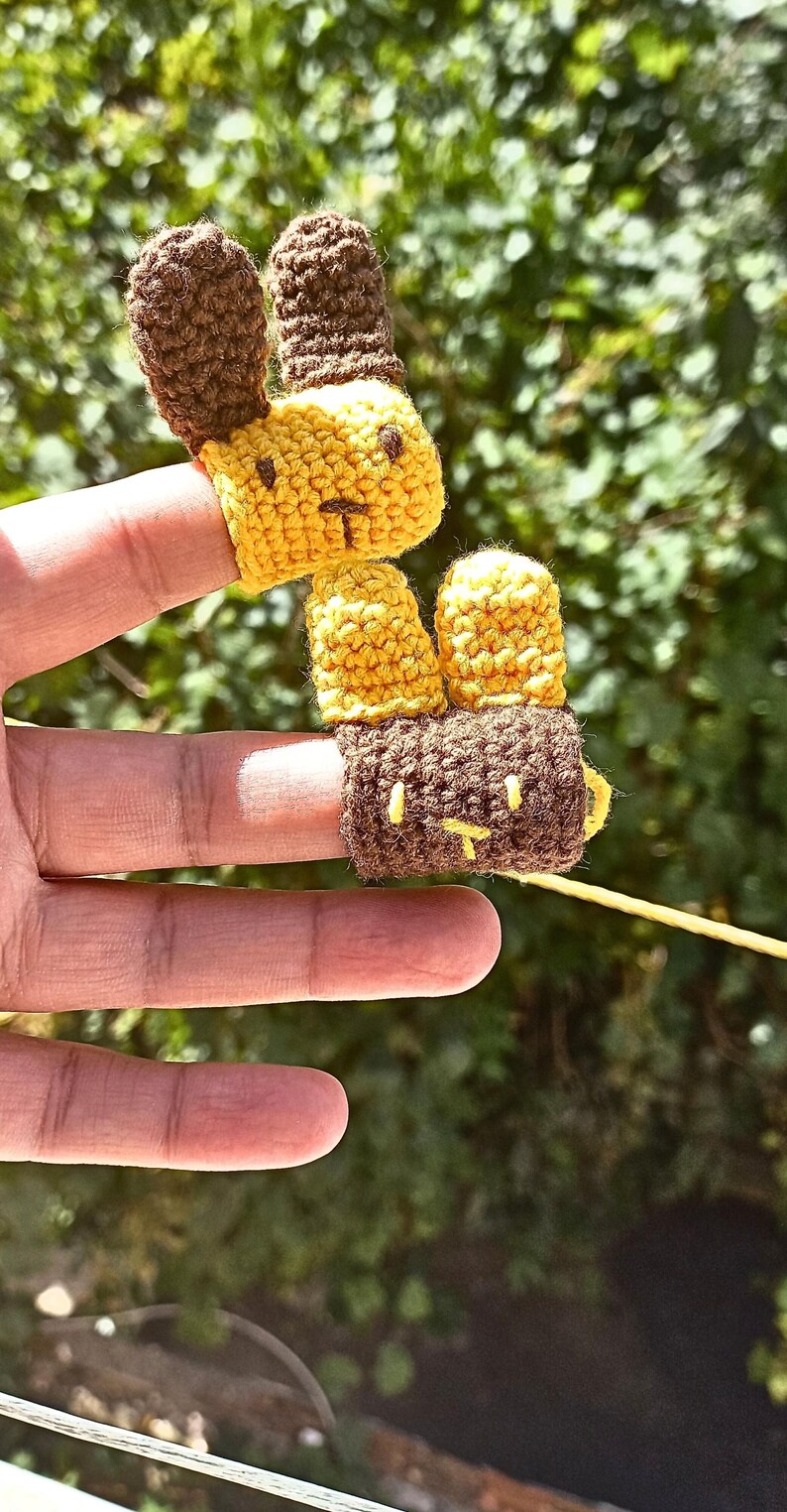 Crochet Pattern , Finger Protector,english Pattern ,cute Animals Gift ...