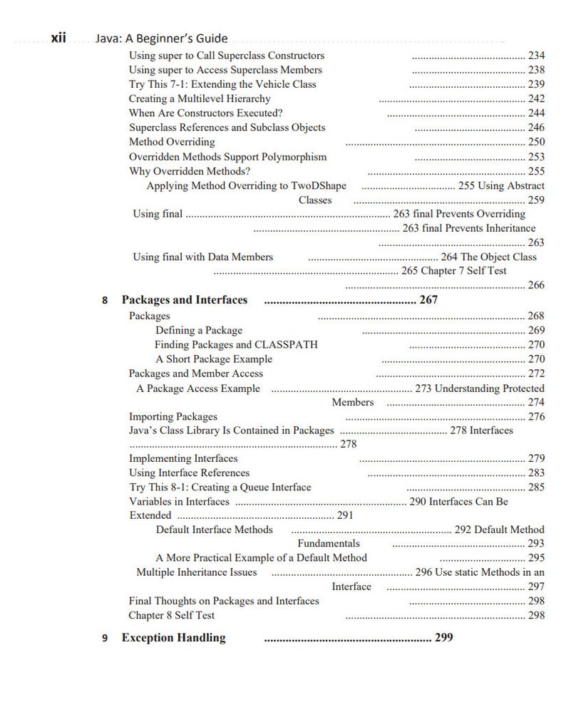 Java a Beginner’s Guide - Etsy