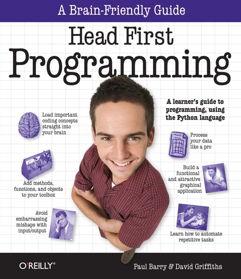 Head First Programming A Learners Guide To Programming Using The Python Language Etsy