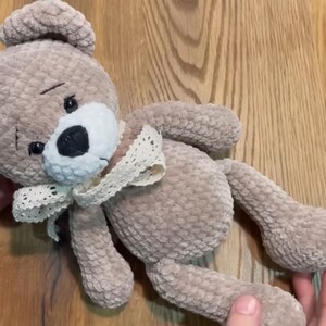 Bear No Sew Crochet Pattern, No Sew Amigurumi Crochet Patterns, Crochet Pattern, Plushie Pattern ...