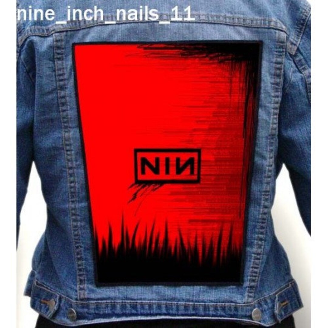 Vintage-inspired Sublimated Iron-on Backpatch: Iconic Tribute to Nine ...