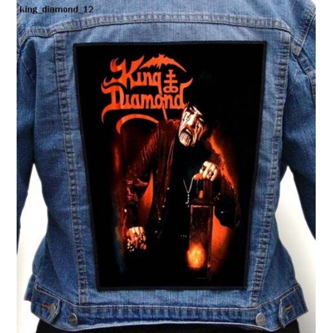 Vintage-inspired Sublimated Iron-on Backpatch: Iconic Tribute to King ...