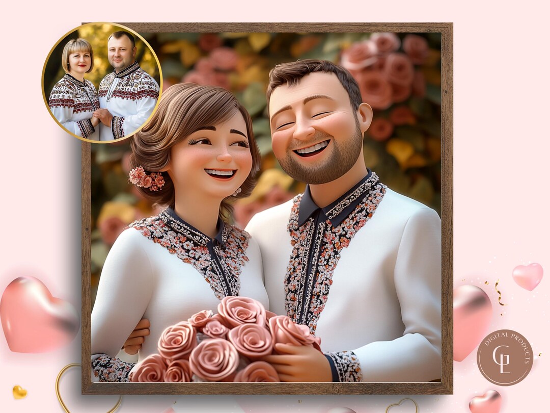 Customize Portrait Animated Cartoon Background Portrait From Photo ...