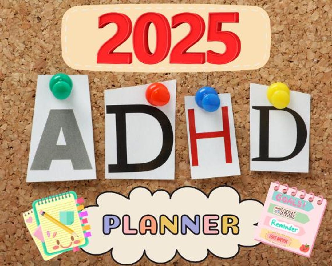 2025 ADHD Kids Planner - Etsy