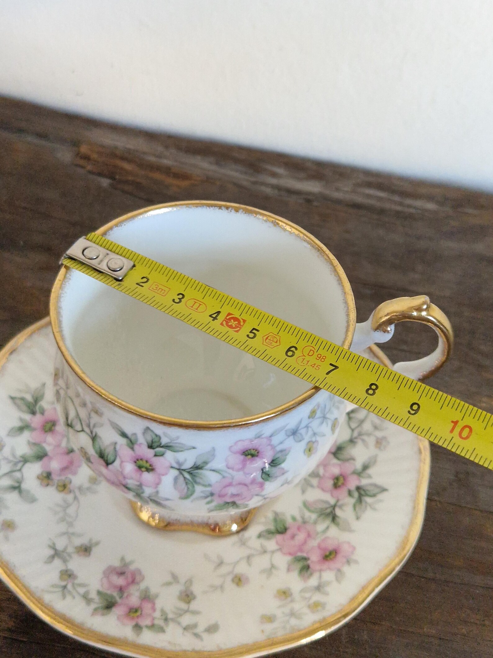 Vtg. Elizabethan Tea Set, Cup and Saucer, Made in England, Fine Bone ...