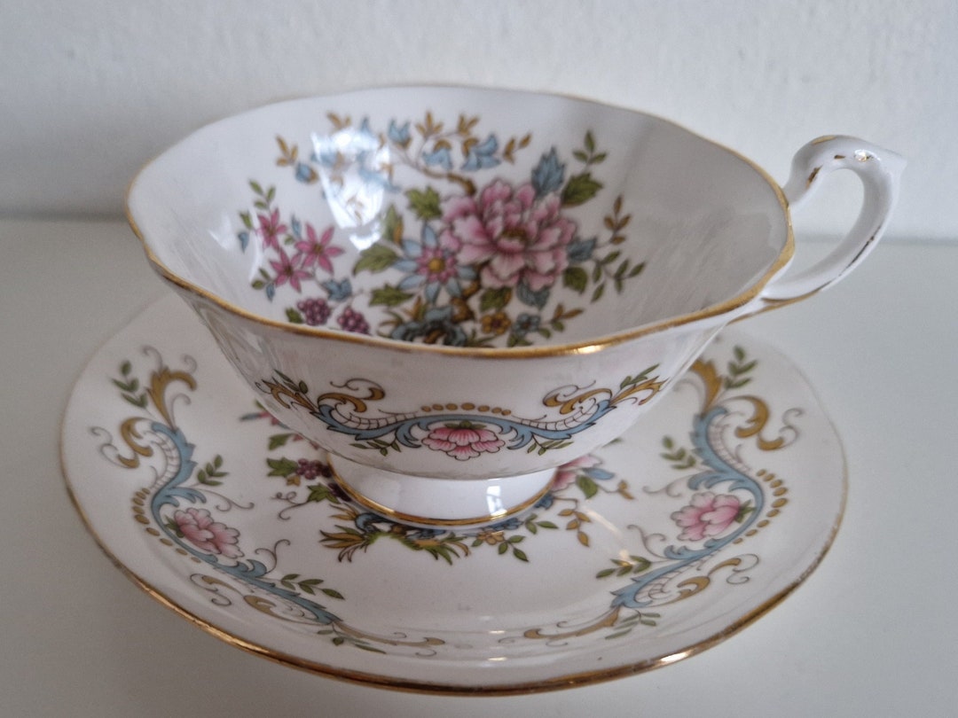 Vtg. Royal Standard Cup and Saucer, Mandarin, Avon Model, Made in ...