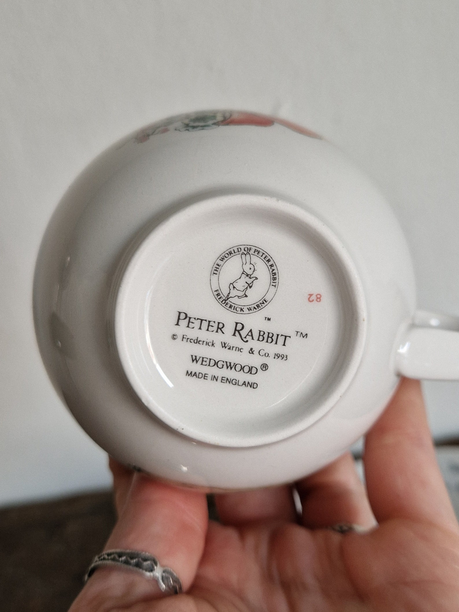 Vtg 1993, NEW, Peter Rabbit, Beatrix Potter, Wedgwood, Tea Set, Cup ...