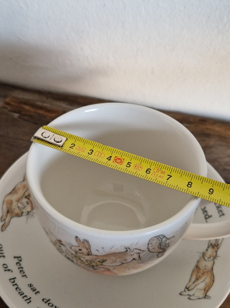 Vtg 1993, NEW, Peter Rabbit, Beatrix Potter, Wedgwood, Tea Set, Cup ...