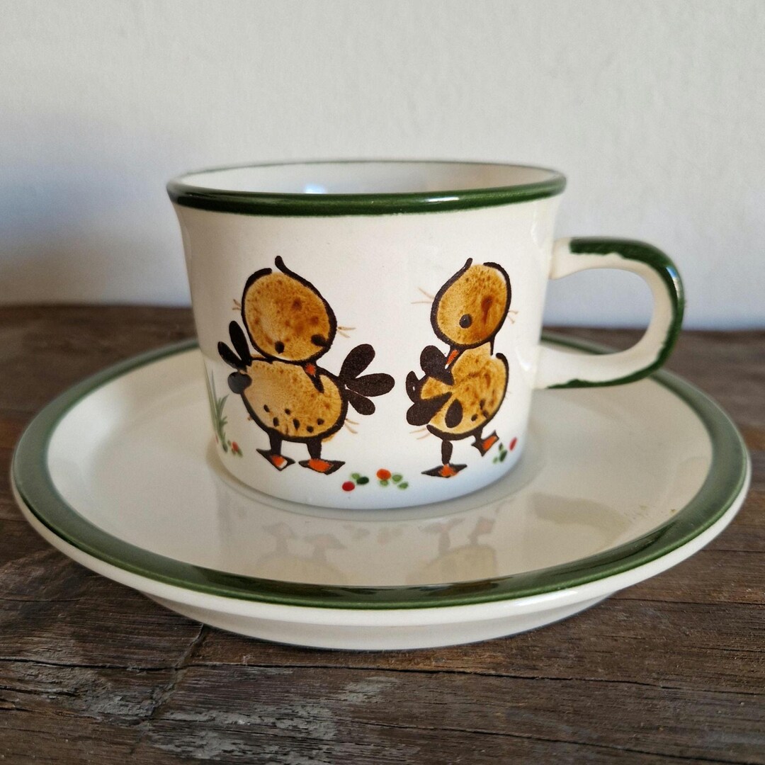 Very Rare SMF Schramberg Dukkie, Vintage Cup and Saucer, Childrens Set ...