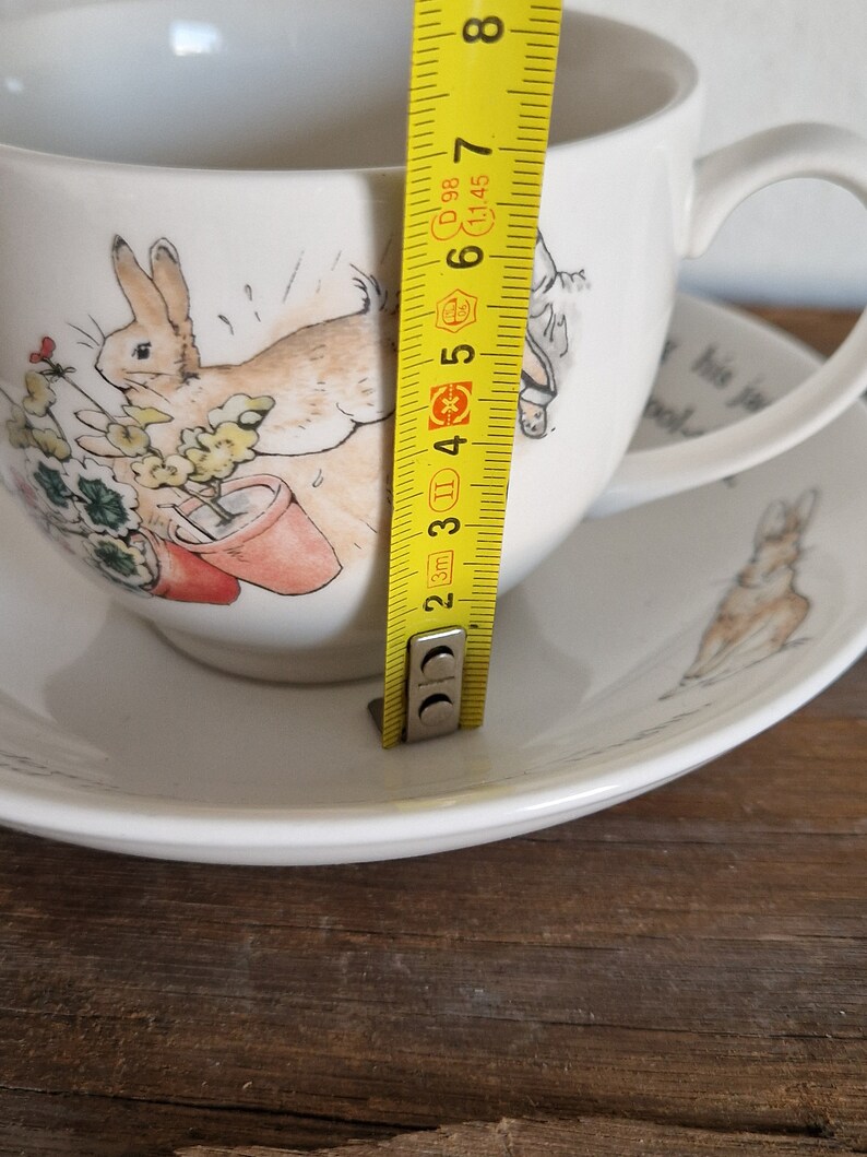 Vtg 1993, NEW, Peter Rabbit, Beatrix Potter, Wedgwood, Tea Set, Cup ...