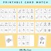 Printable Alphabet Matching Game Prek Kindergarten Letter Sound ...