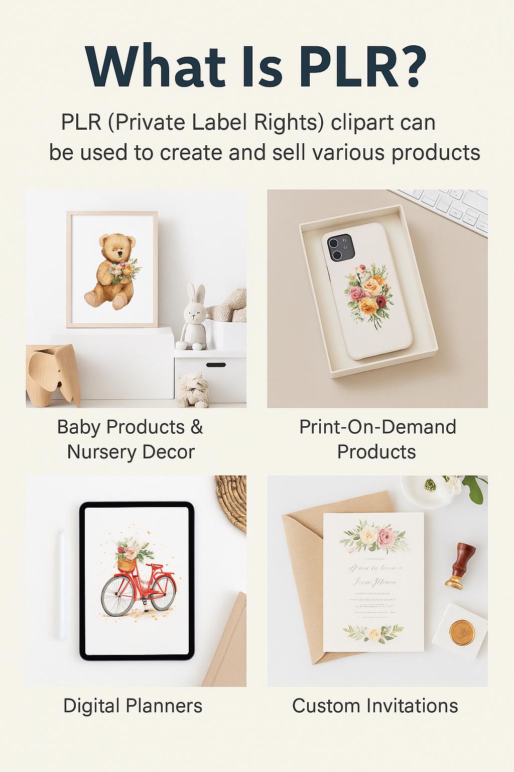 100,000+ PNG Clipart Bundle: Commercial Use PLR License (instant ...