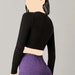 Fitted Crop Top Sewing Pattern Long Sleeve Top Pattern Women's Top ...