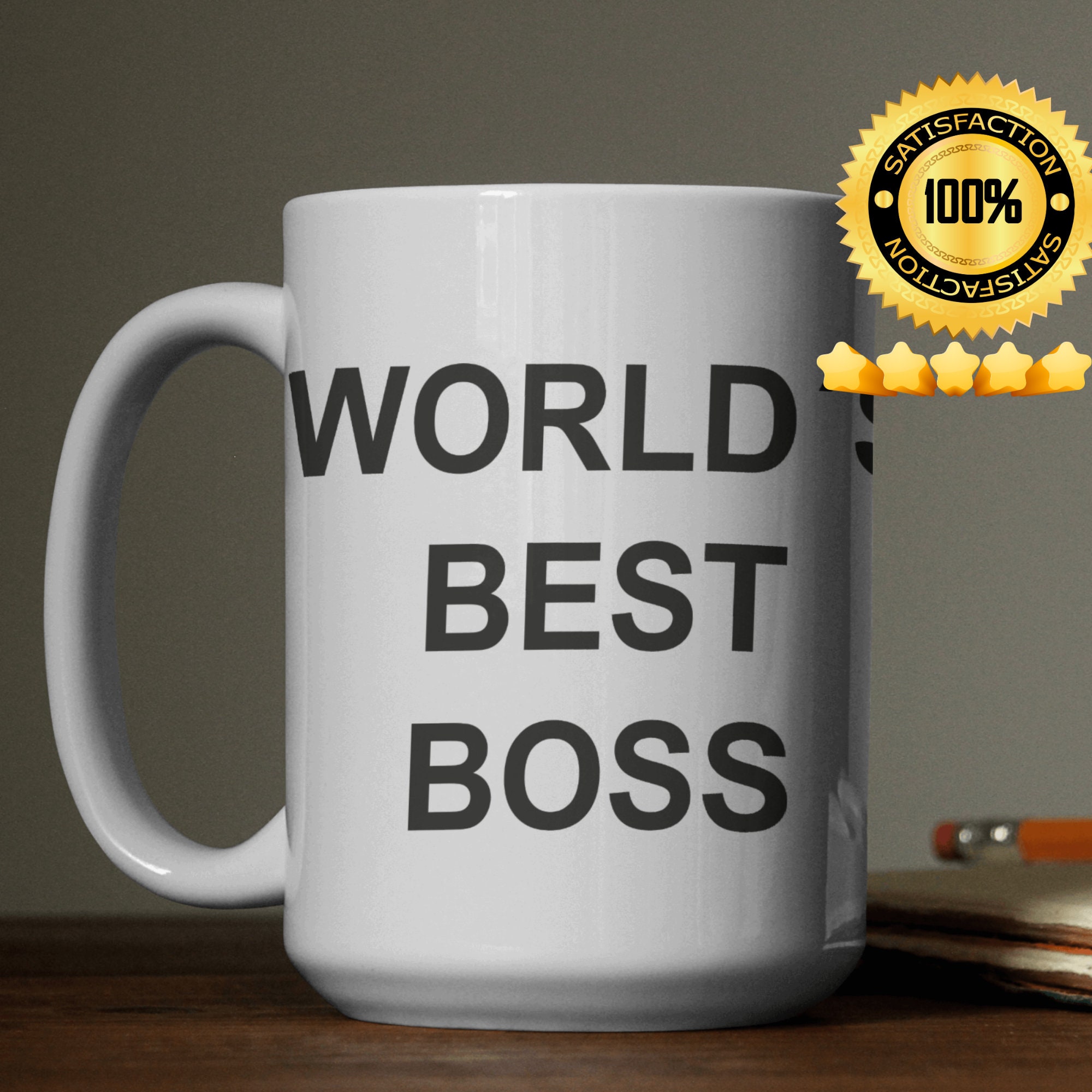 Mug the Office World's Best Boss Coffee Mug Cup Michael Scott 15 Oz - Etsy