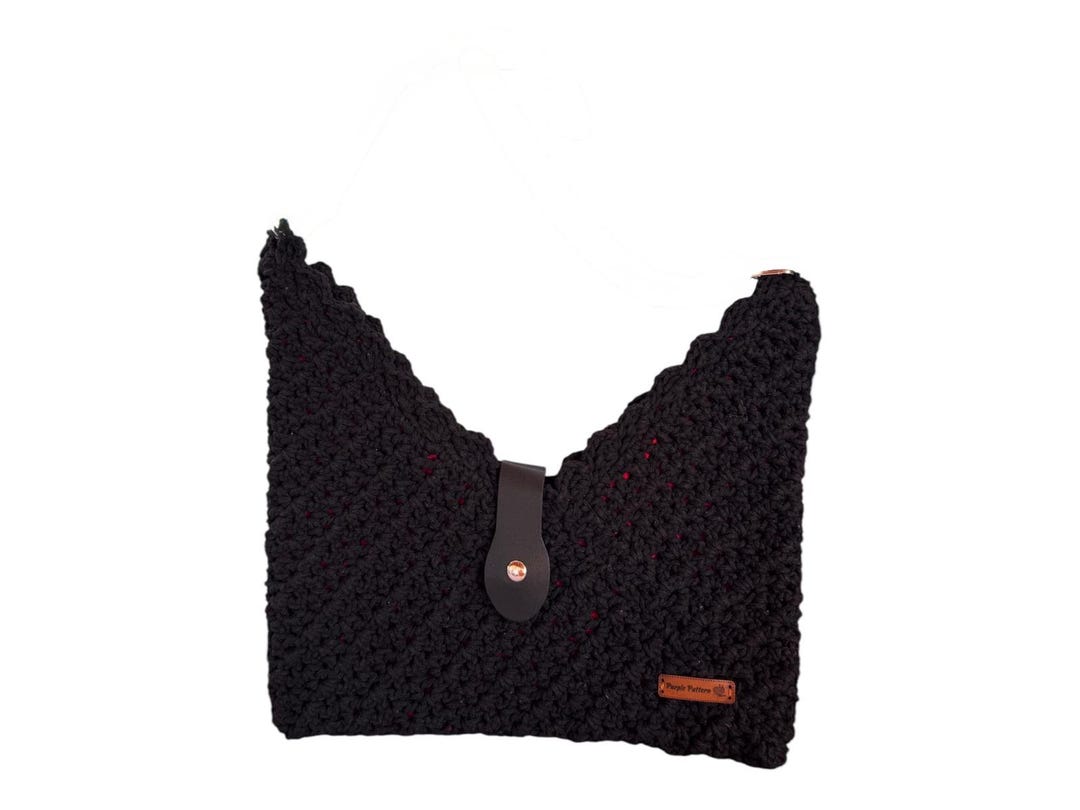 Envelope Model Knitted Bag, Letter Model Knitted Bag, Crochet Knitted ...