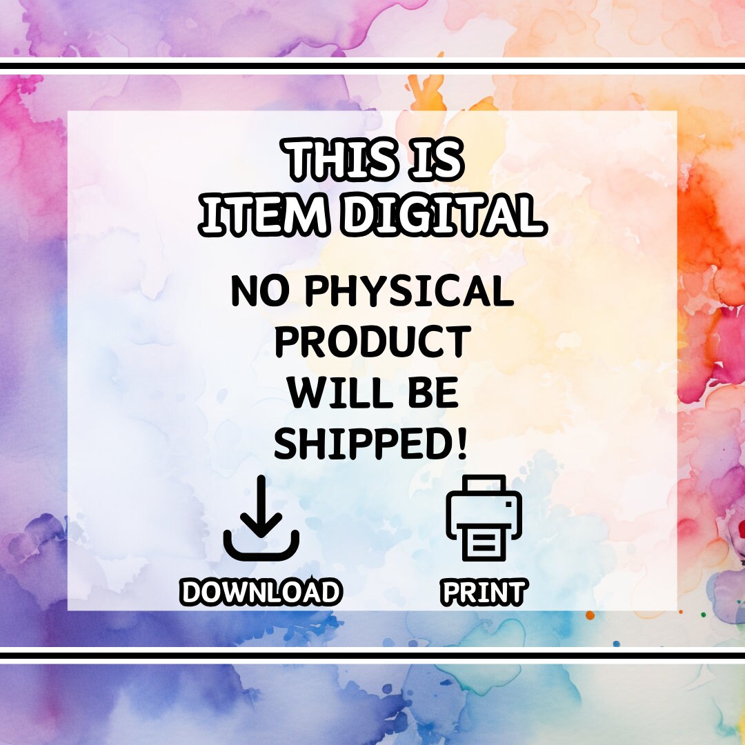 50 ANIME WATERCOLOR Printable Bookmarks/ Anime Bookmark/digital ...