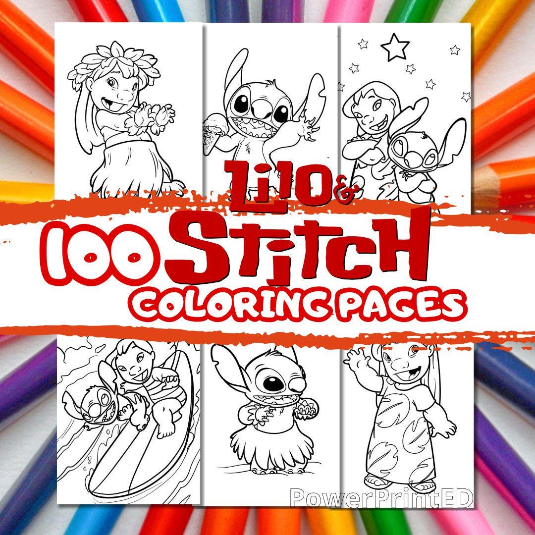 100 Cartoon Coloring Pages /printable Coloring Sheets for Kids ...