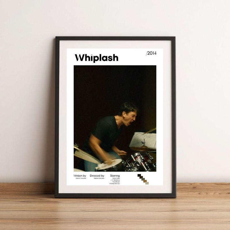 Whiplash Poster - Etsy
