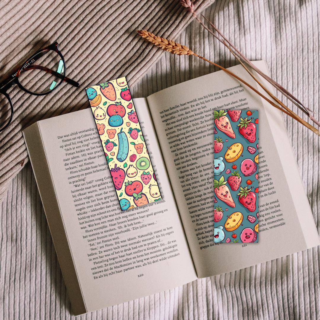 50 KAWAII Printable Bookmarks/ Digital Bookmark/design Bookmarks/kawaii ...