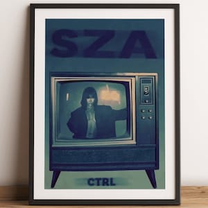 Sza Poster Prints Sza Posters Sza Merch Sza Ctrl Sza Sos Classic Retro ...