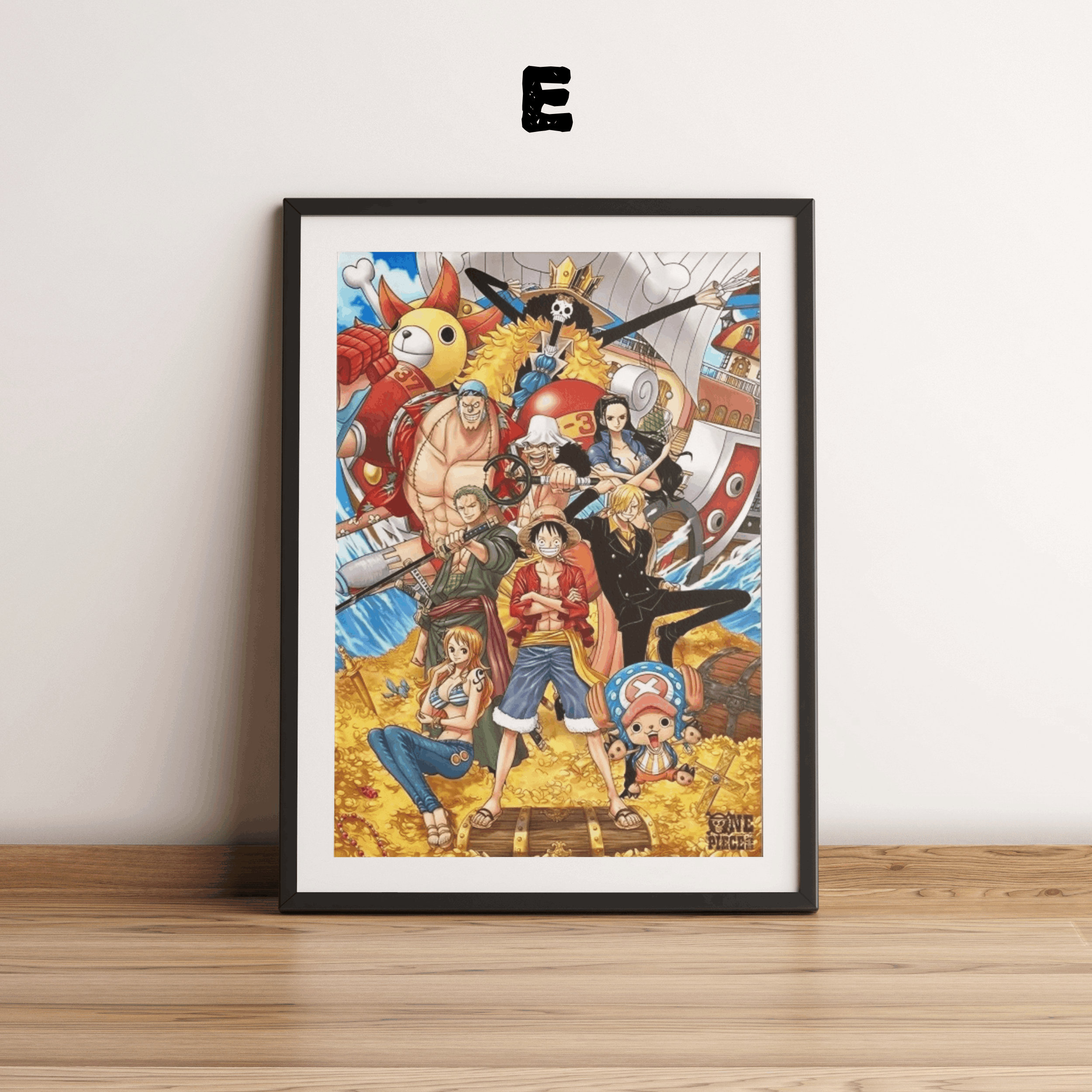 One Piece Anime Poster One Piece Anime Prints One Piece Stickers ...