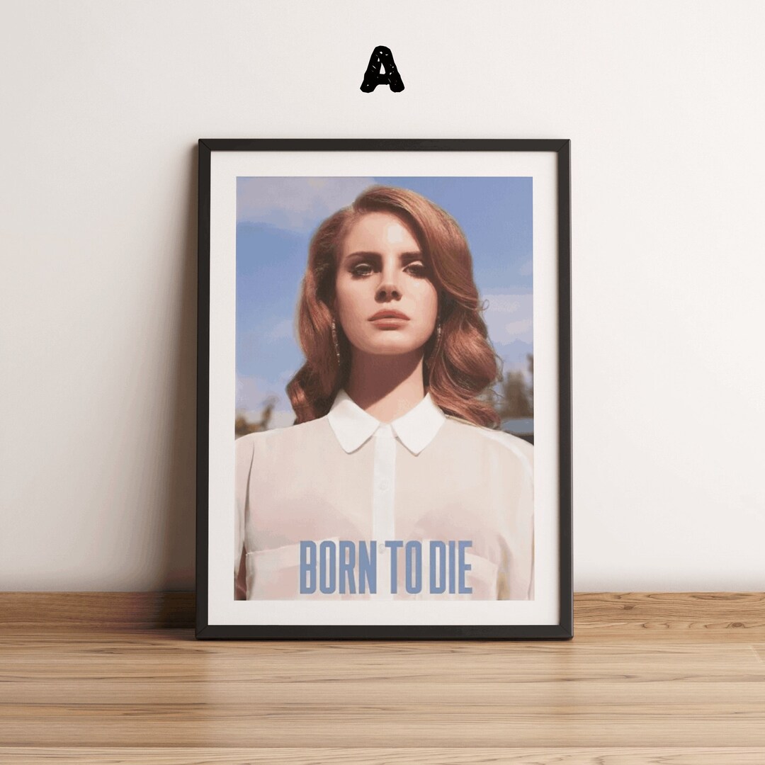 Lana Del Rey Print Posters Lana Del Rey Poster Lana Del Rey Cigarettes