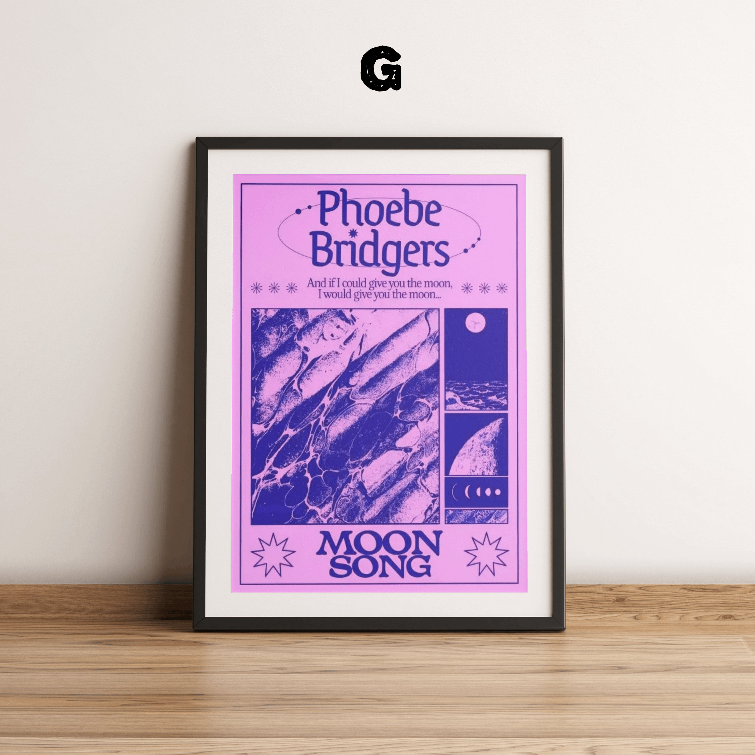 Phoebe Bridgers Poster Prints Phoebe Bridgers Posters Phoebe Bridgers ...