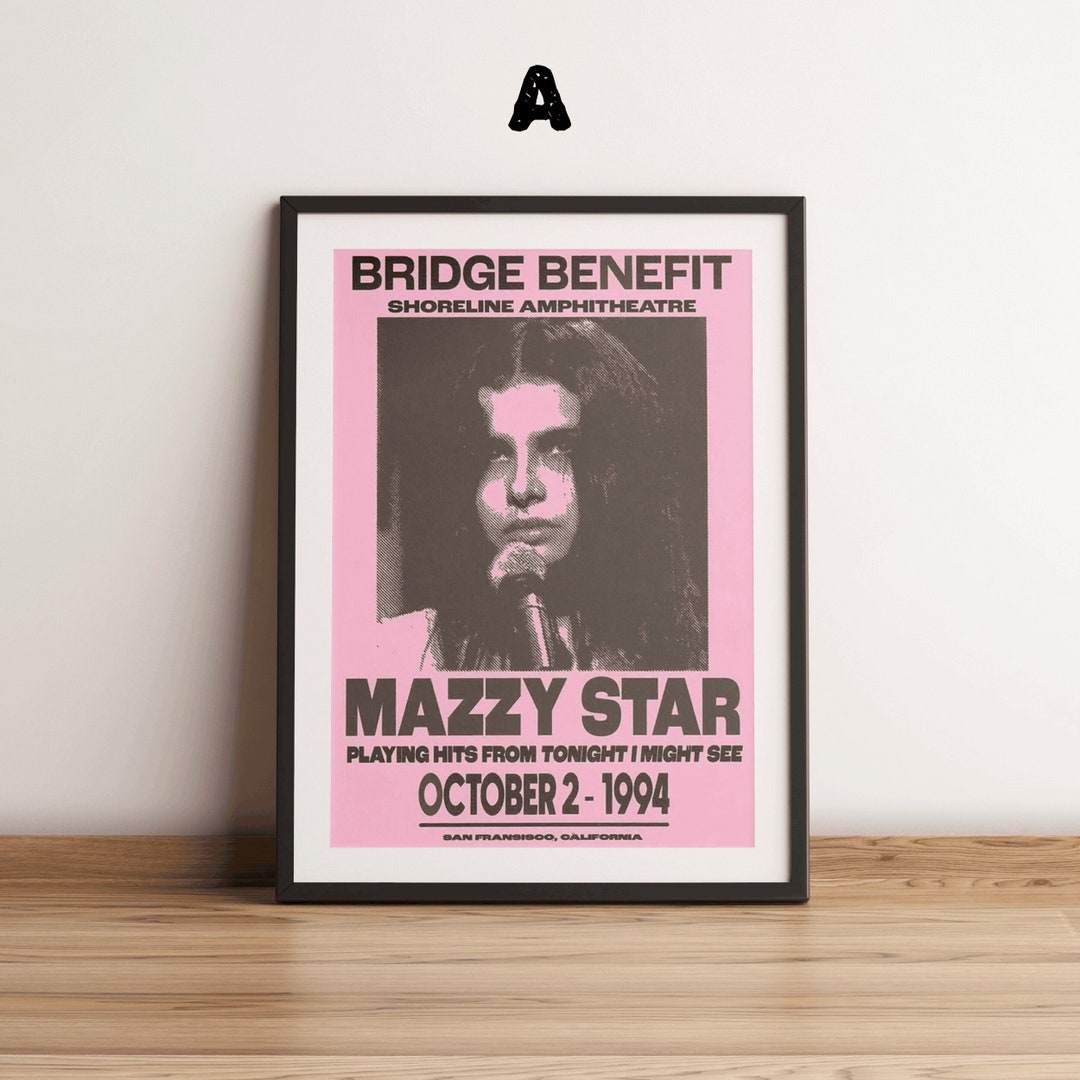 Mazzy Star Poster Mazzy Star Print Posters Mazzy Star Merch Classic ...