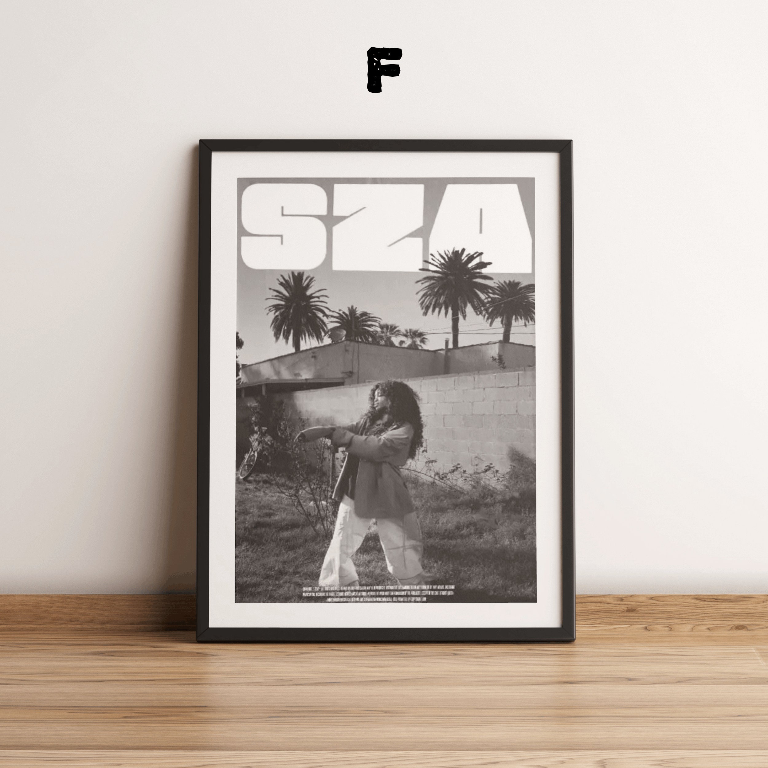 Printblur Sza Poster Prints | Sza Posters | Sza Merch | Sza Ctrl | Sza ...