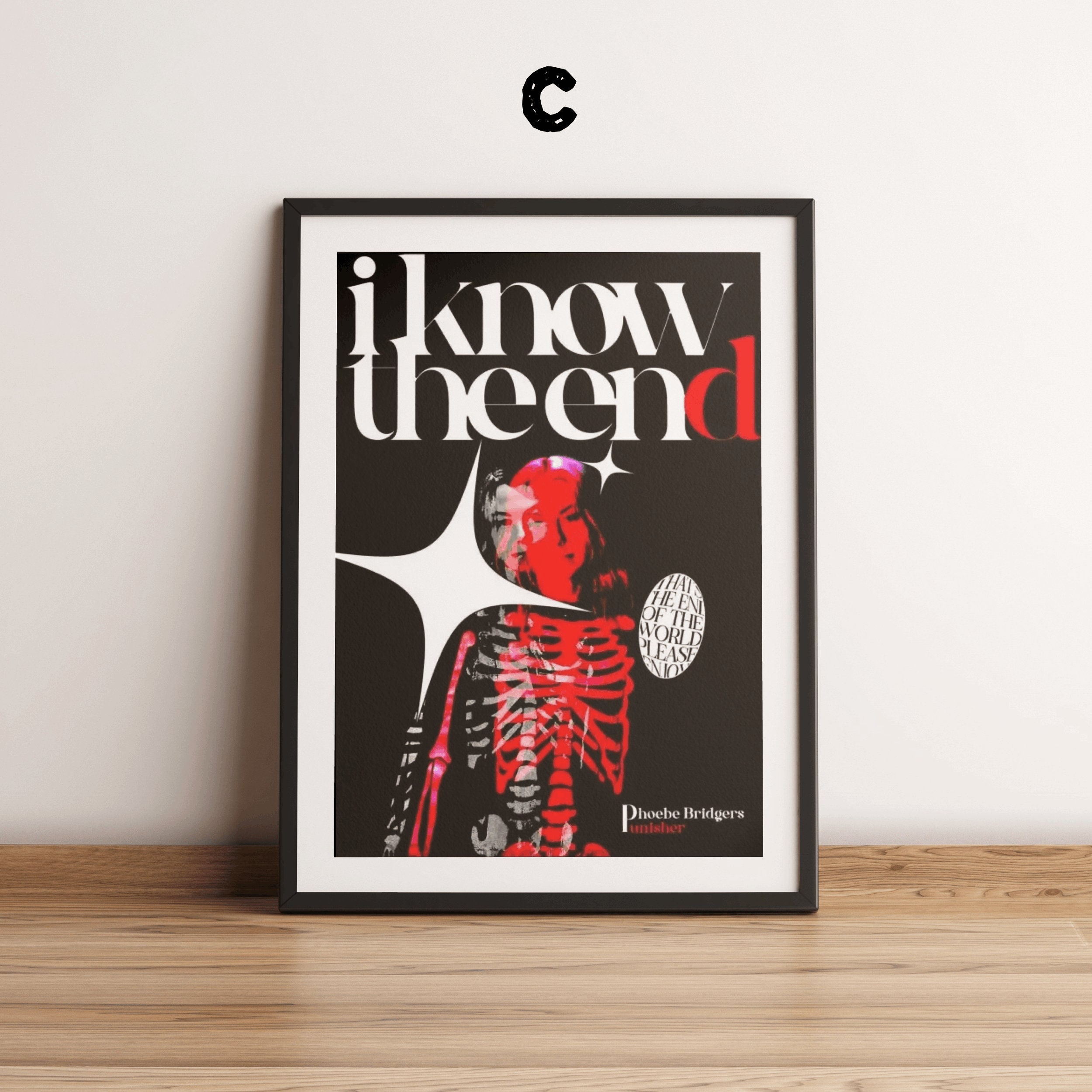 Phoebe Bridgers Poster Prints Phoebe Bridgers Posters Phoebe Bridgers ...