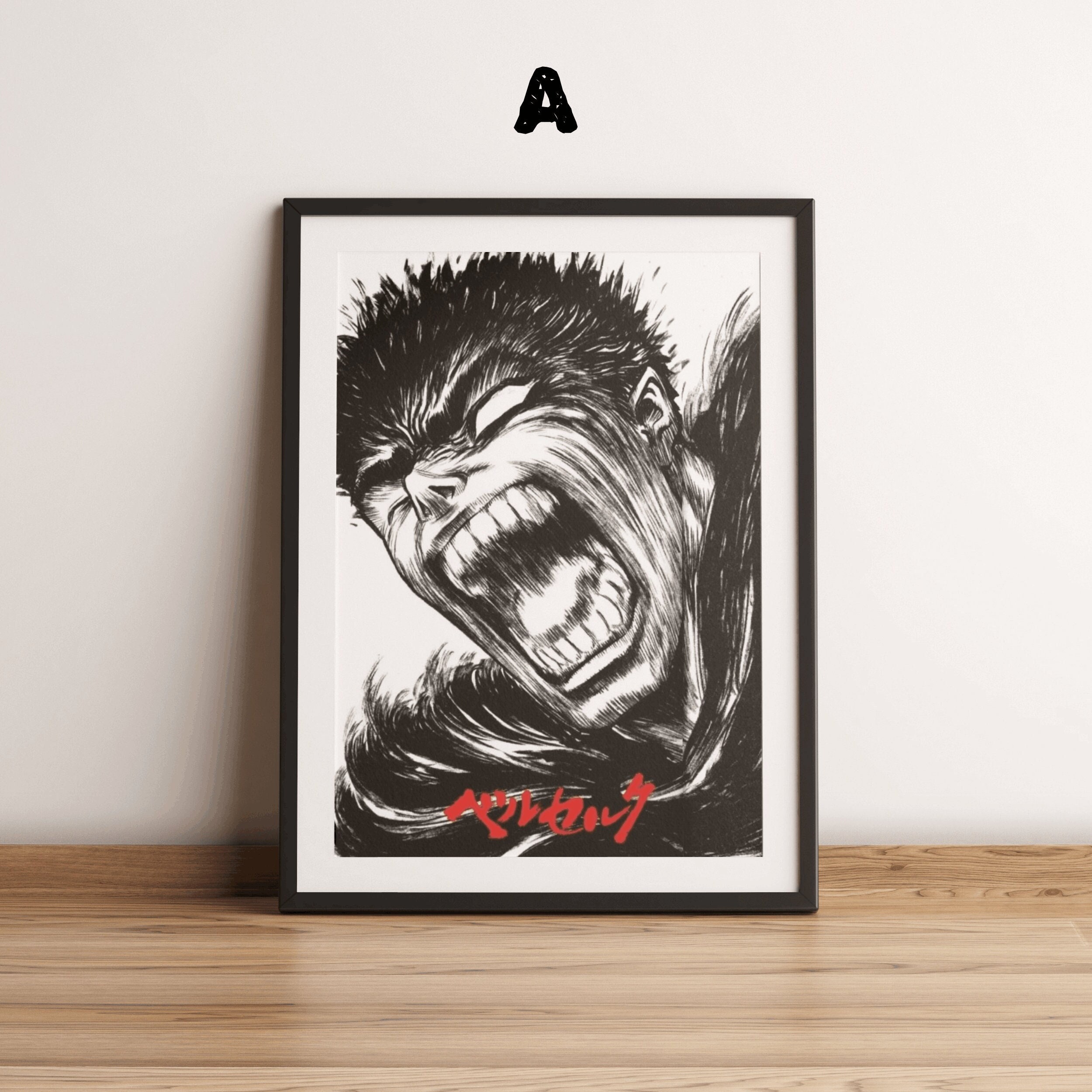 Berserk Poster Prints Berserk Anime Posters Berserk Merch Classic Retro ...