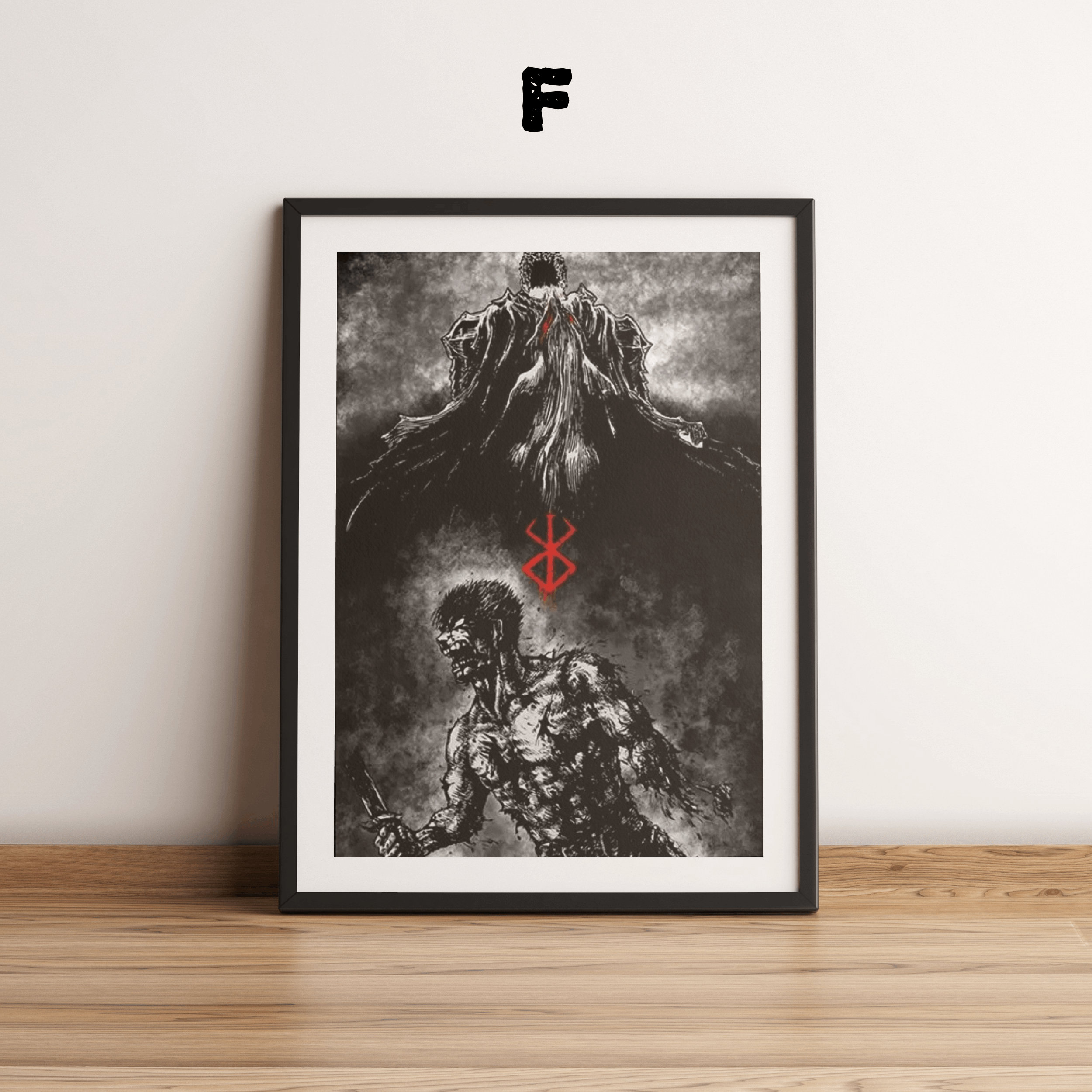 Berserk Poster Prints Berserk Anime Posters Berserk Merch Classic Retro ...