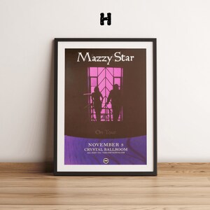 Mazzy Star Poster Prints Mazzy Star Posters Mazzy Star Merch Fade Into ...