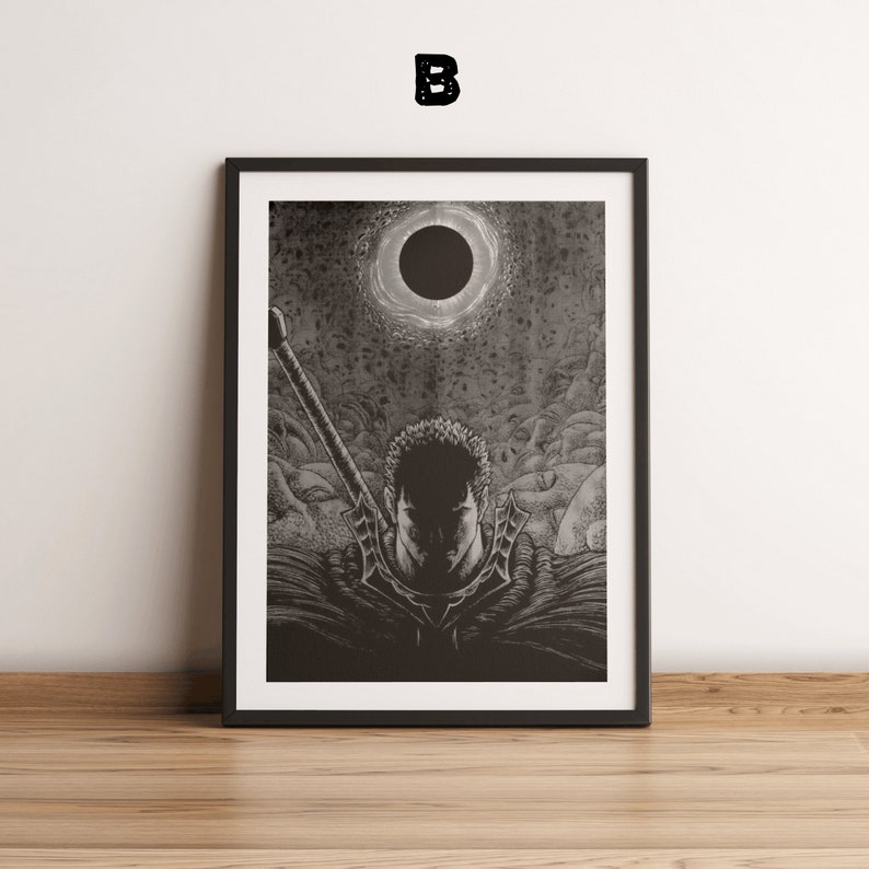 Berserk Poster Prints Berserk Anime Posters Berserk Merch Classic Retro ...