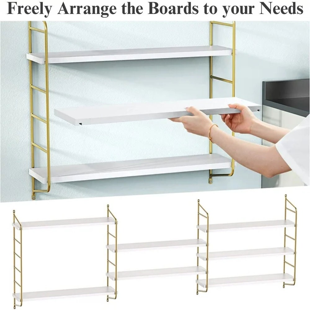 Floating Shelves, Floating Shelf, Wood Shelves, Rustic Shelf, Modern ...