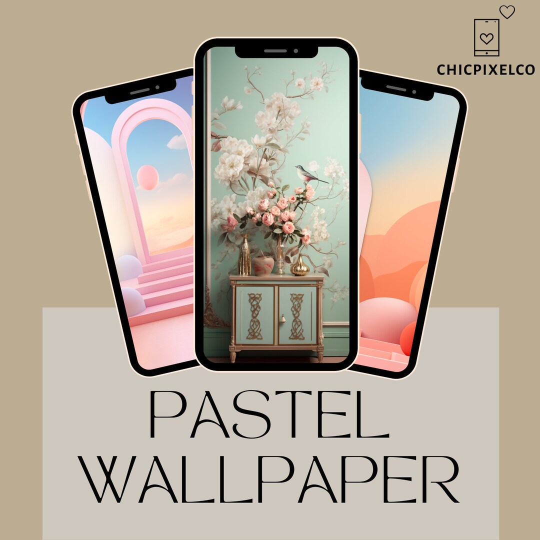 20 Pastel Color iPhone Wallpaper, Aesthetic Modern Soft Colors ...