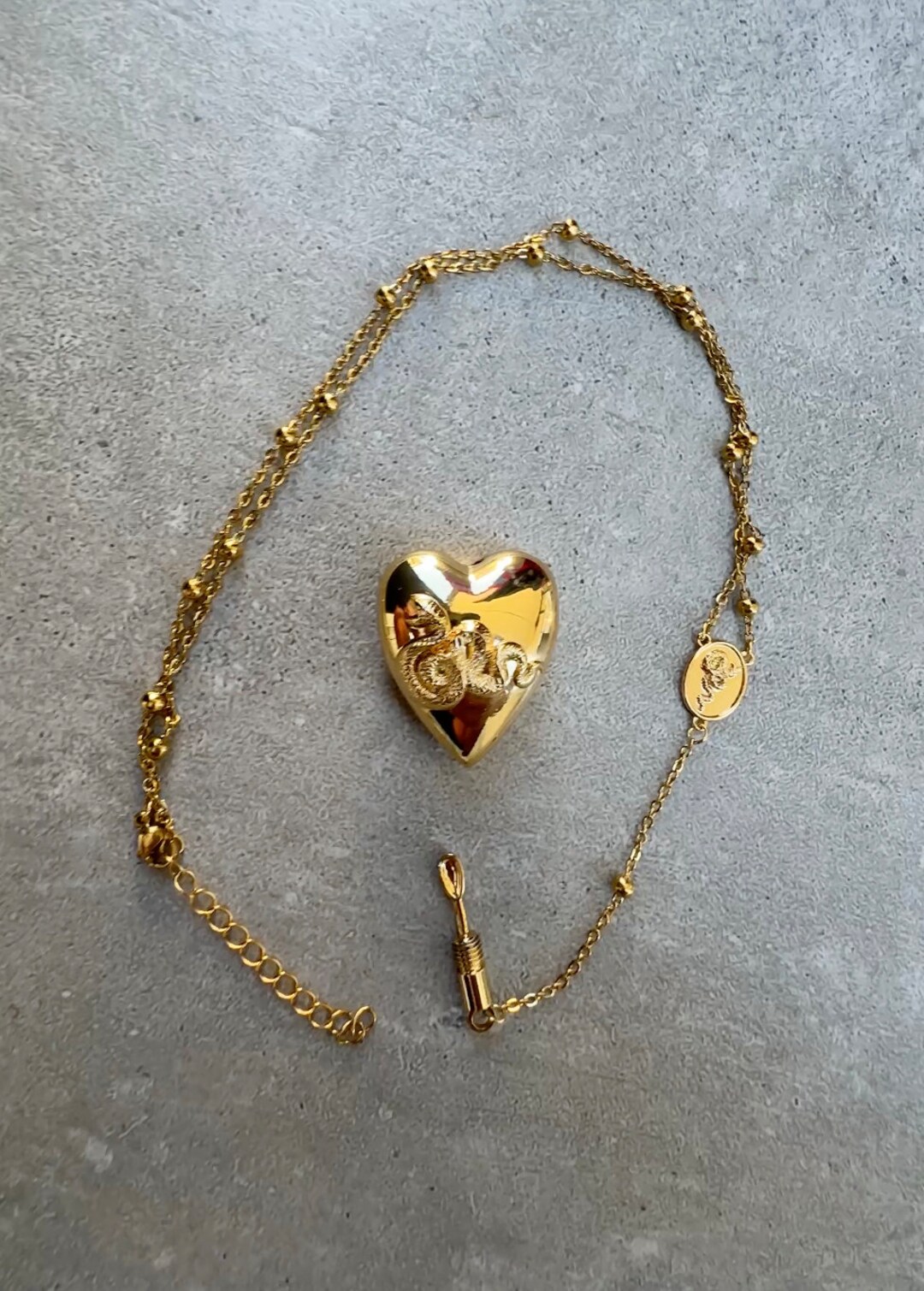 Lana Del Rey Heart Necklace Stainless Steel 3.0 LDR Coke Necklace LDR ...