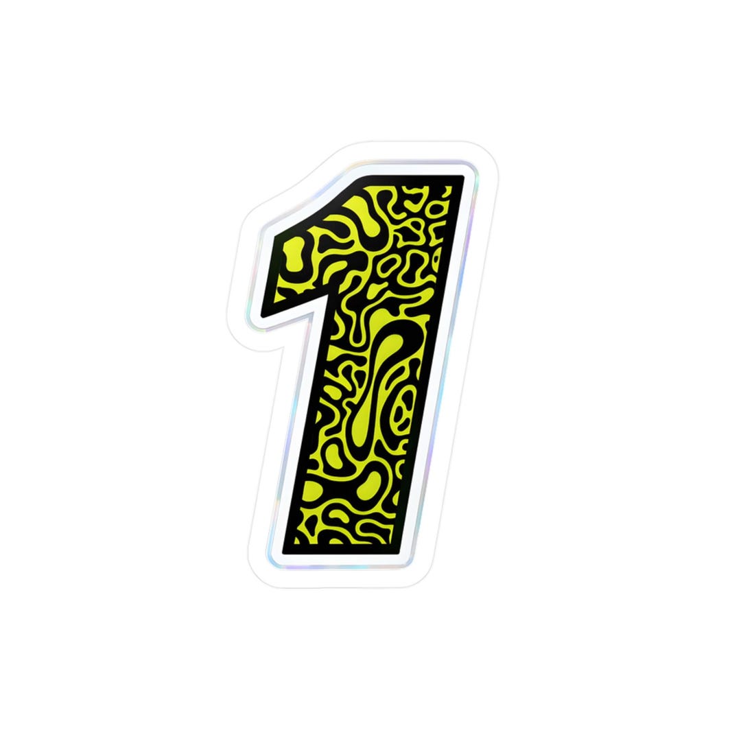 Number 1 Racing Sticker | Lando Norris Inspired Decal | Motorsport Fan ...