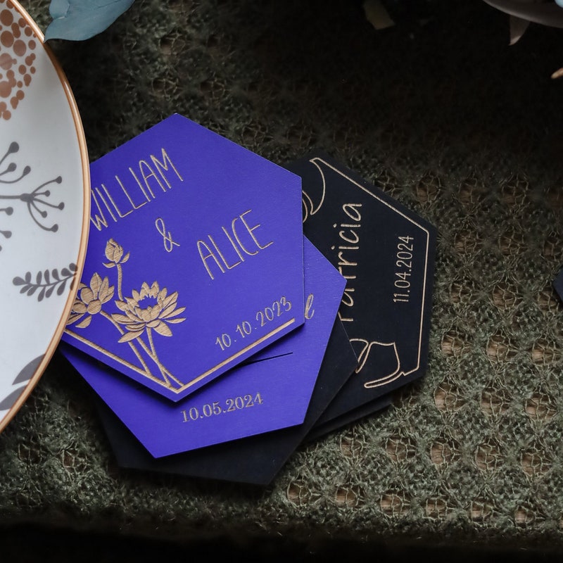 Wedding Coasters - Etsy