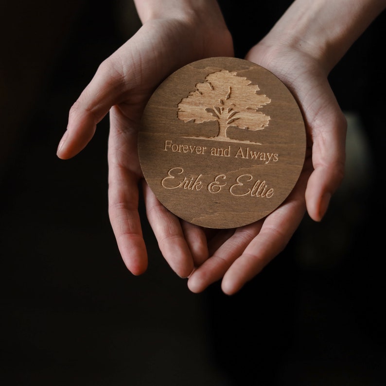 Personalized Coasters Custom Wedding Coaster сircle Coaster Wedding ...