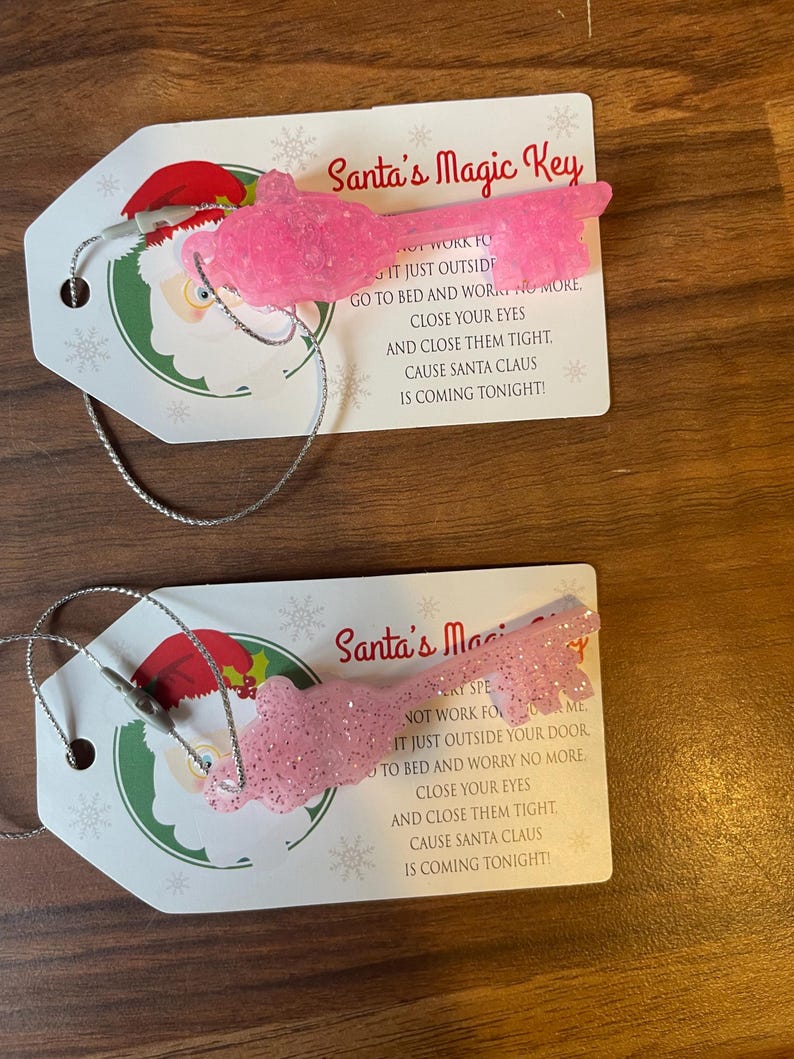 Small Santa Keys - Etsy