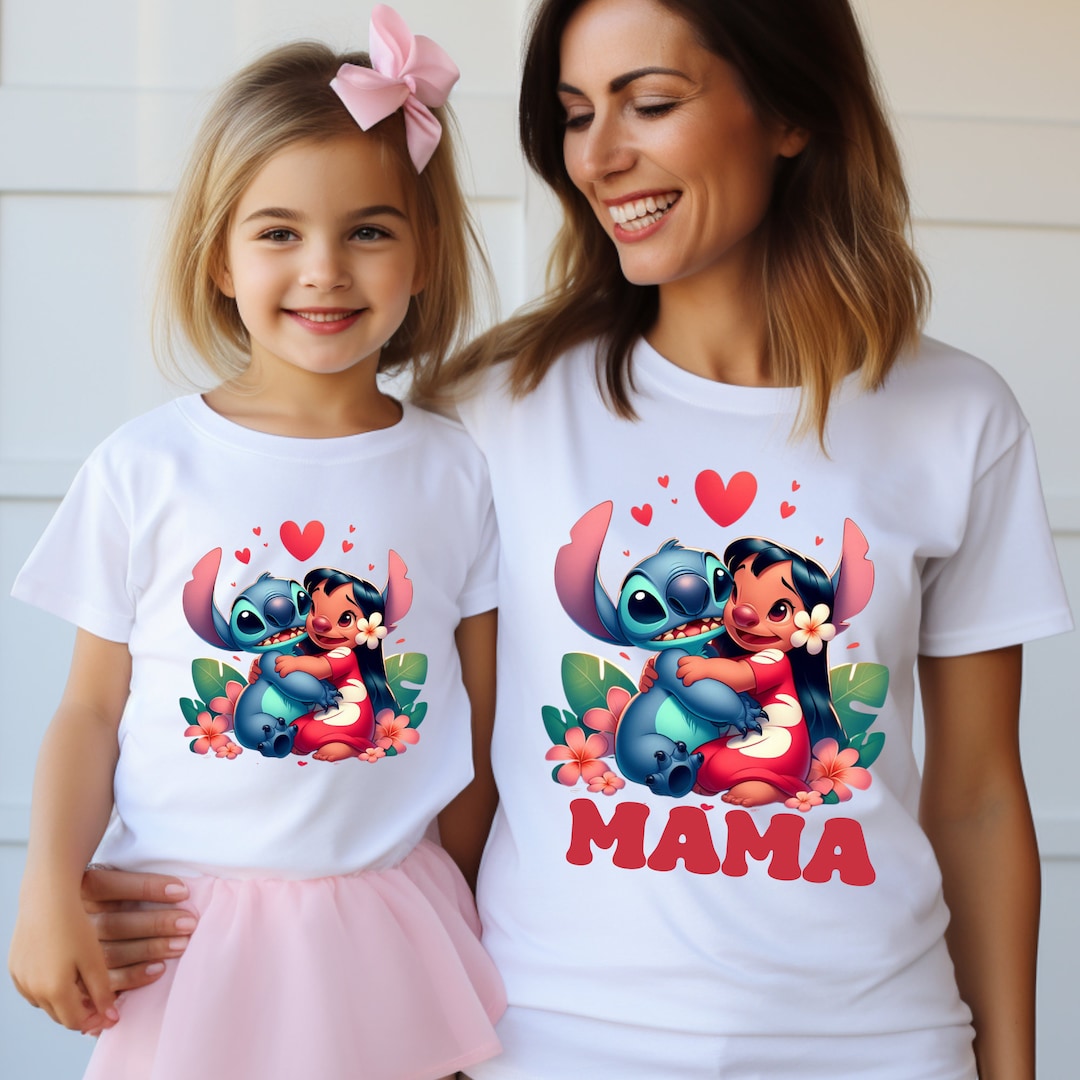 Lilo and Stitch Mama Shirt, Stitch Mom Shirt, Disney Stitch Sweatshirt ...