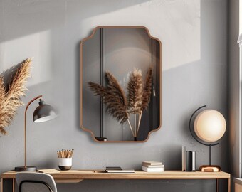 Lady-shaped Mirror Modern Home Mirror Premium MDF Mirror Luxury Wall ...