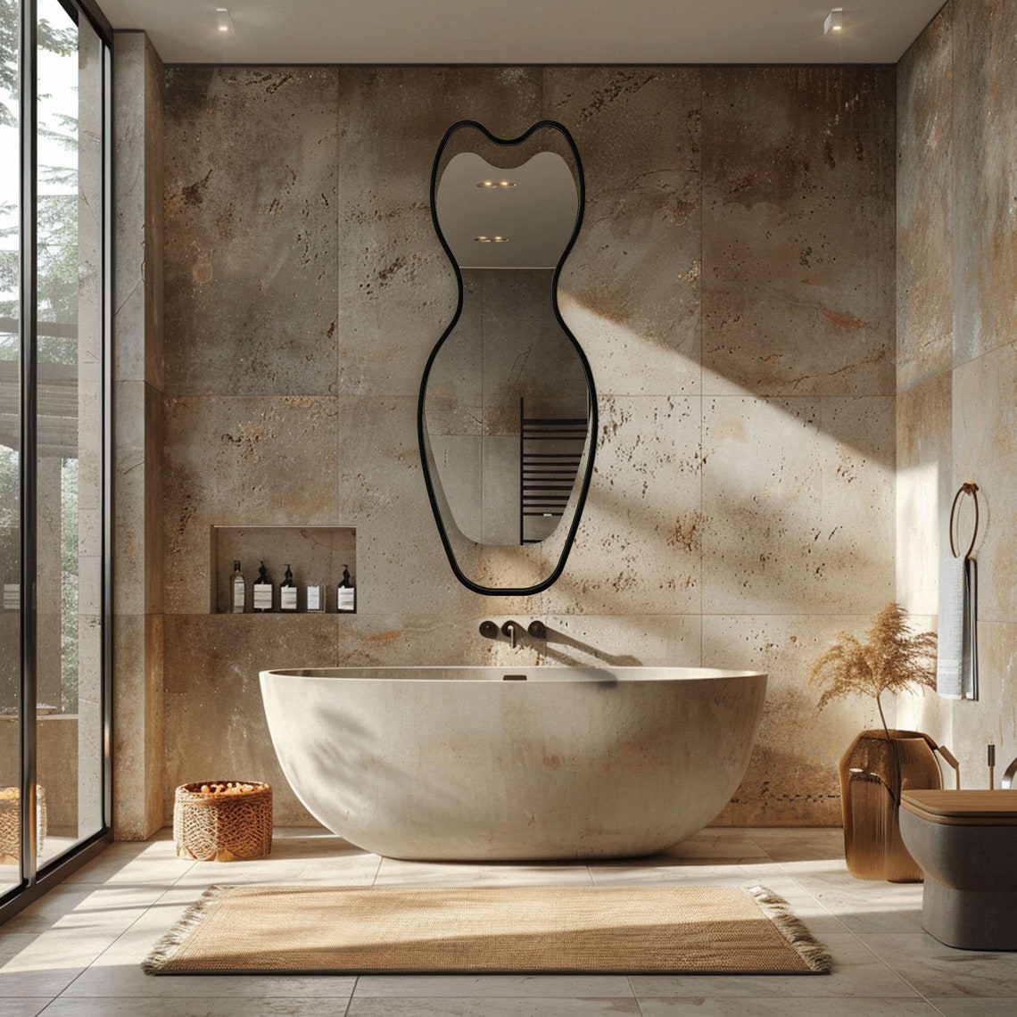 Lady-shaped Mirror | Modern Home Mirror | Premium MDF Mirror | Luxury ...