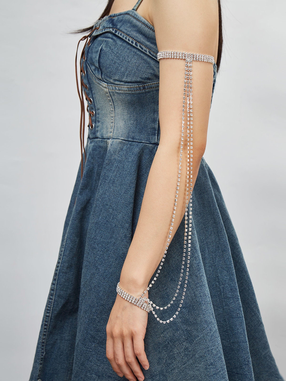 Arm Chain,arm Bracelet,boho Wedding Arm Band Jewelry,layered Arm ...