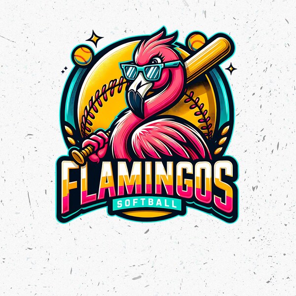 Cartoon Flamingo - Etsy